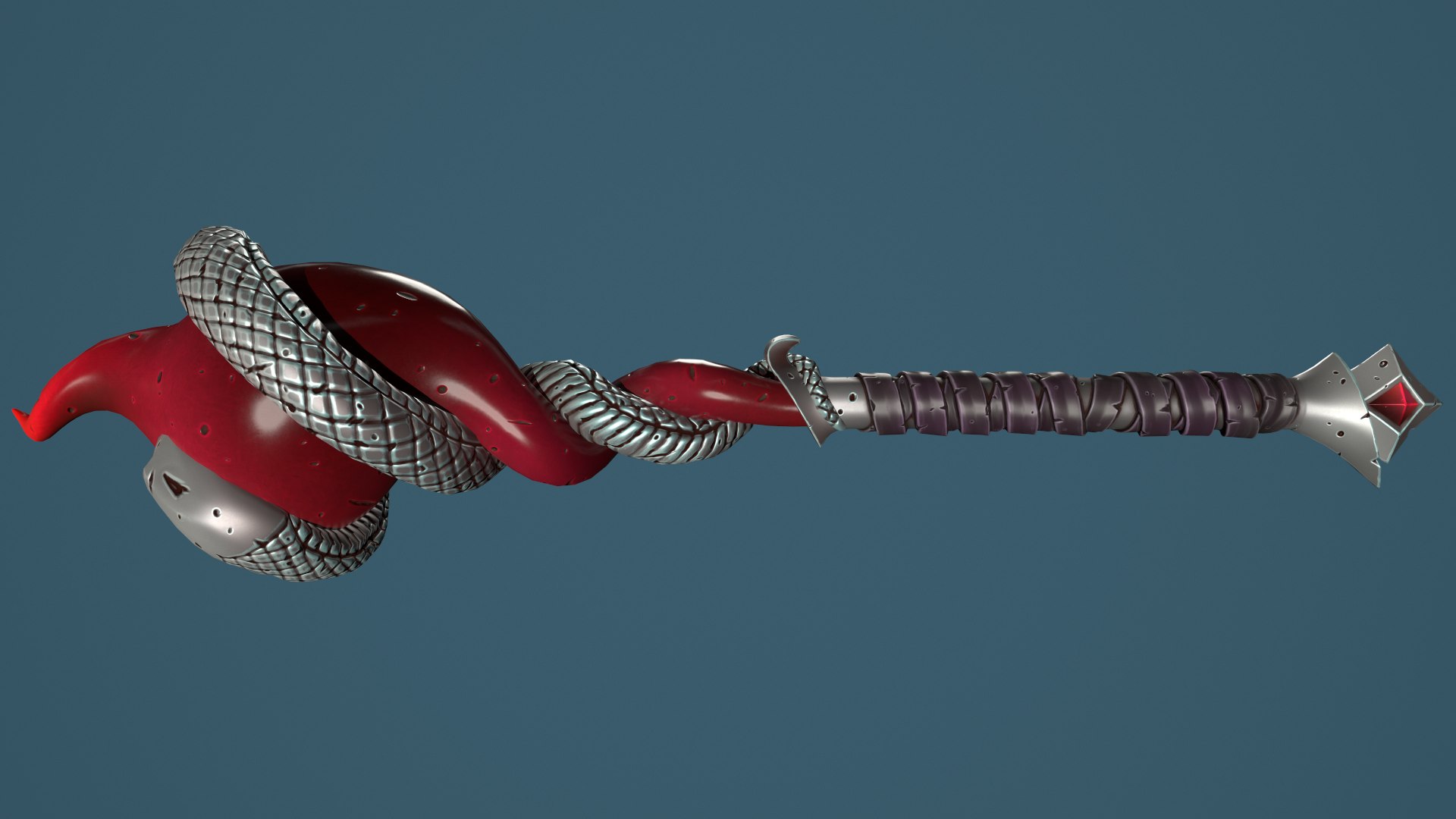 3D model Snake mace - TurboSquid 1791694