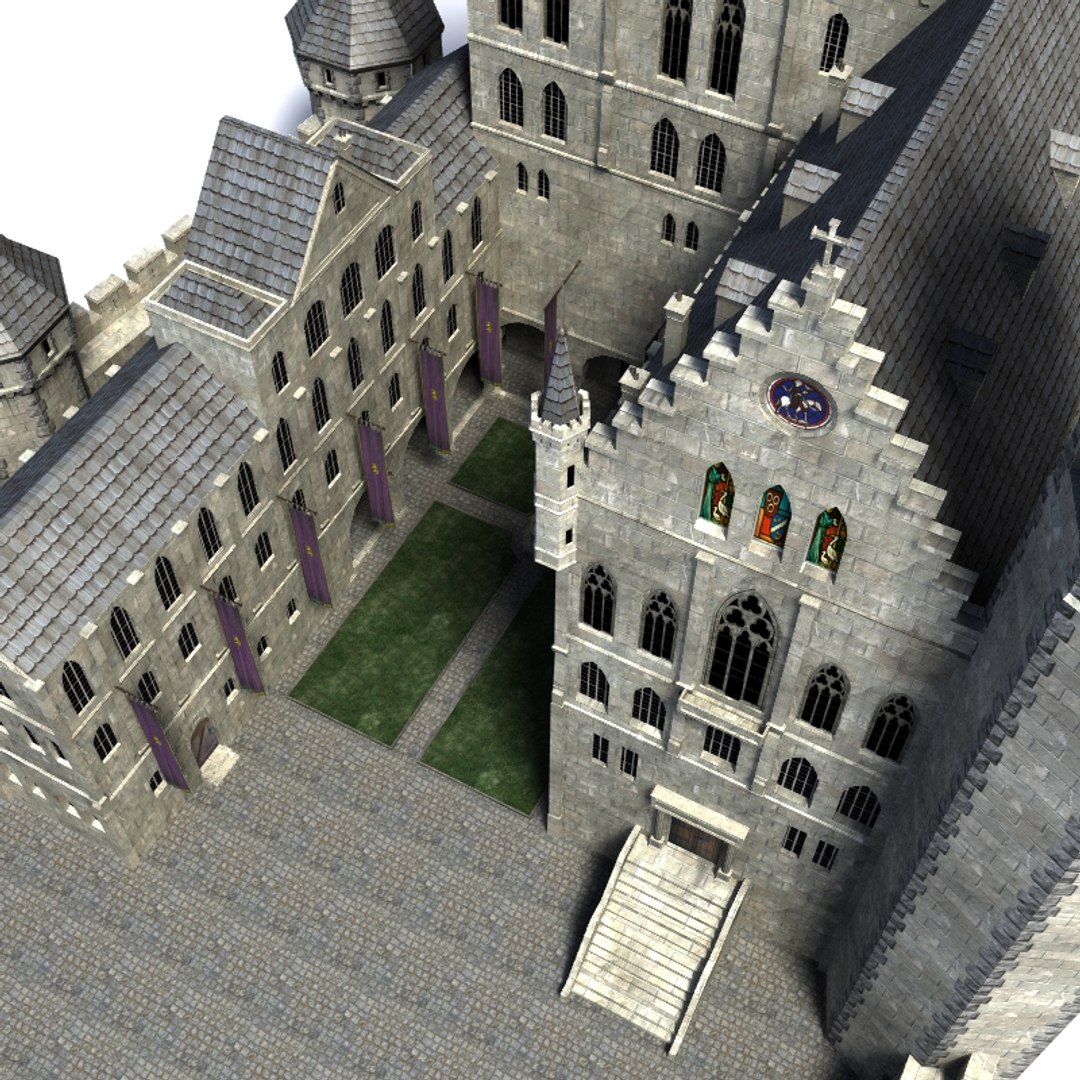 Fantasy Castle 3d Model