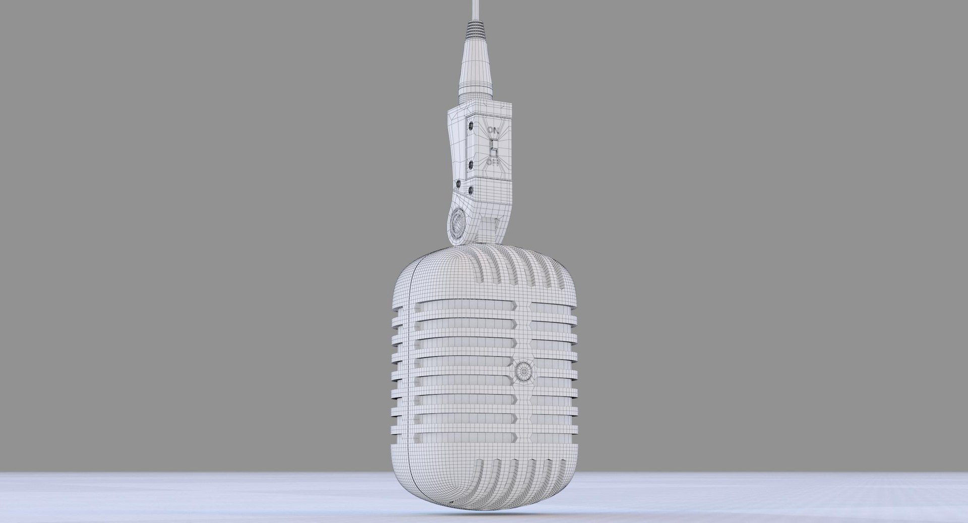 Vintage Microphone 3D Model - TurboSquid 1362436