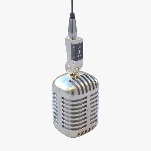 Free Retro Microphone 3D Models for Download | TurboSquid