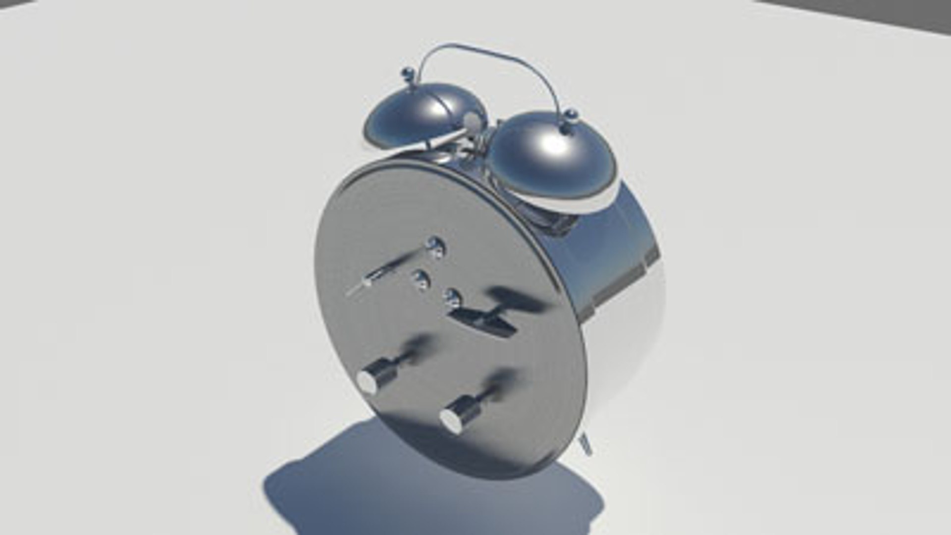 3d model of alarm clock