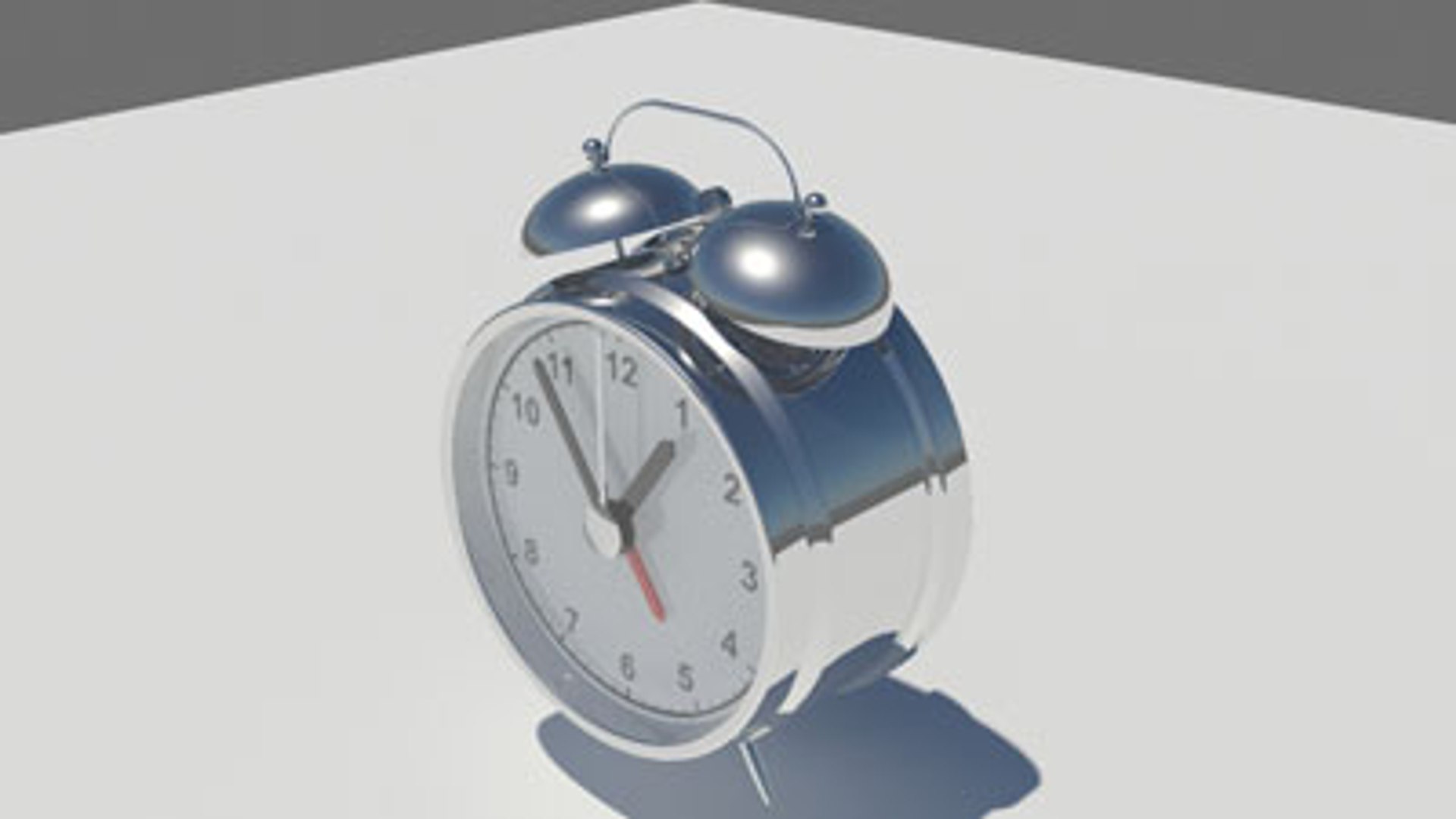 3d model of alarm clock