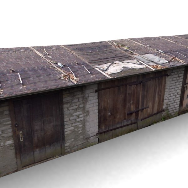 3d model building garage