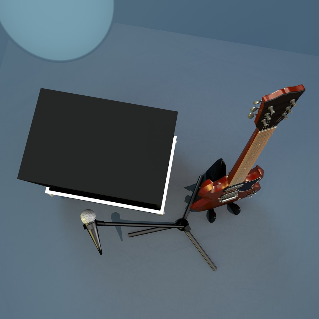 3d Guitar Amp Model