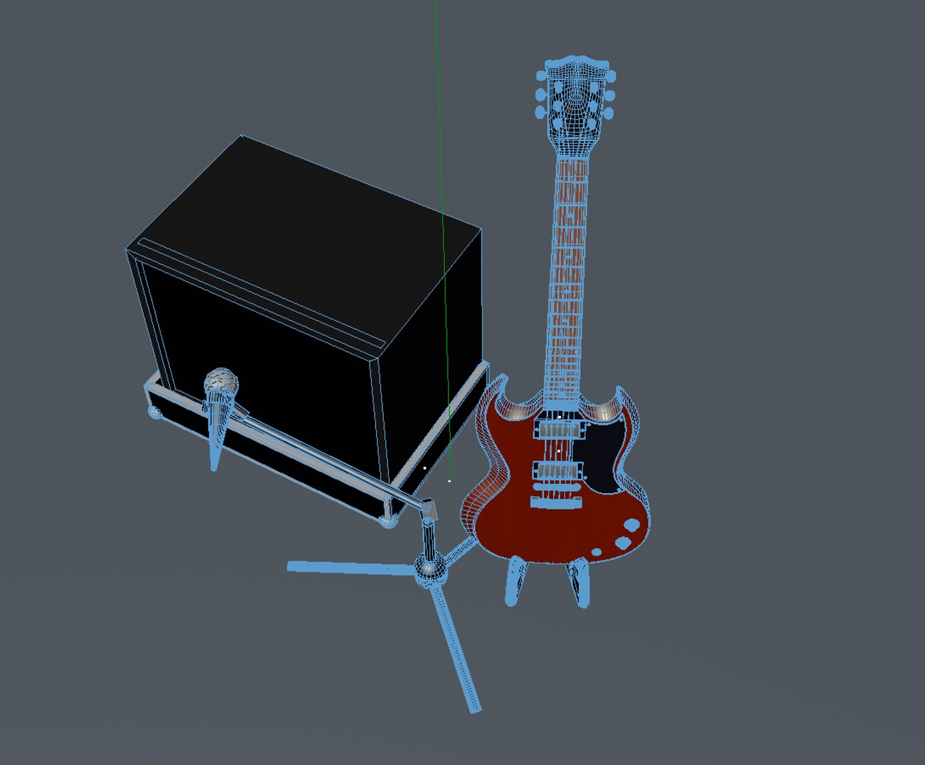 3d Guitar Amp Model