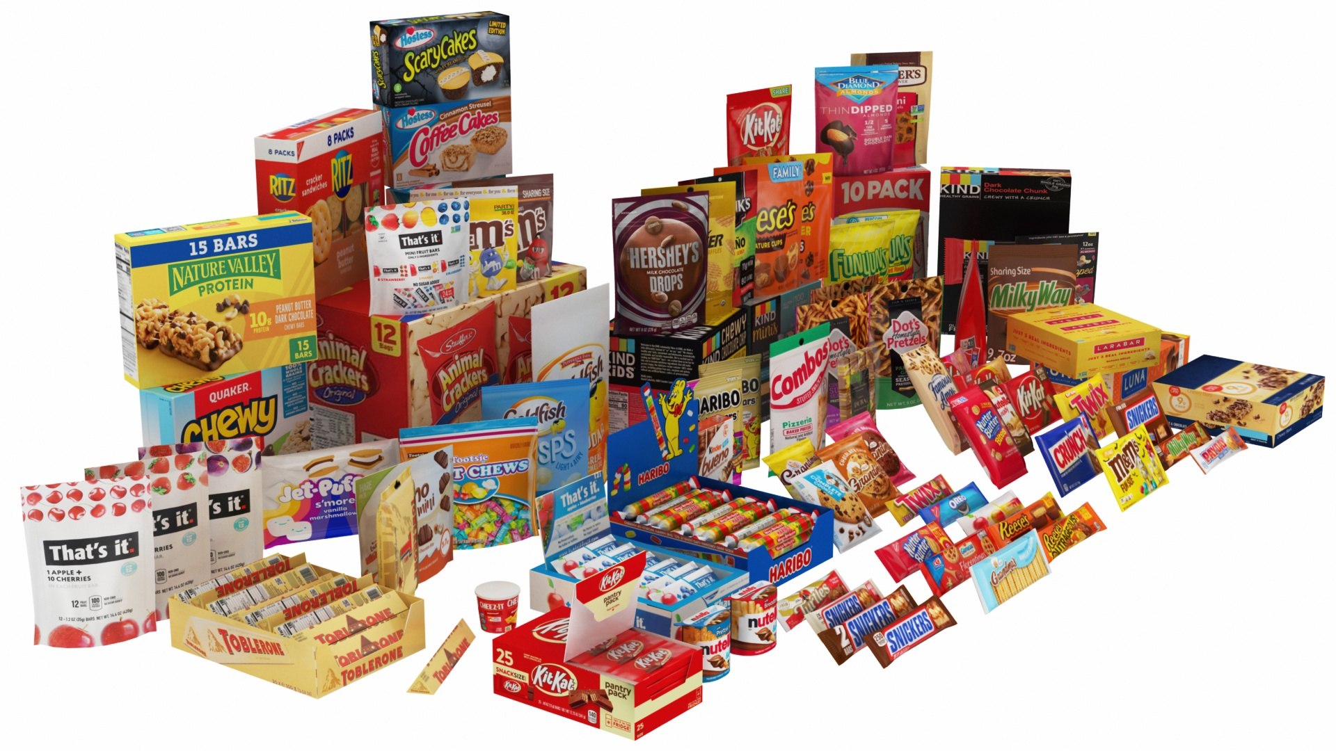 3D Jonk Food 84 In 1 - TurboSquid 2299189