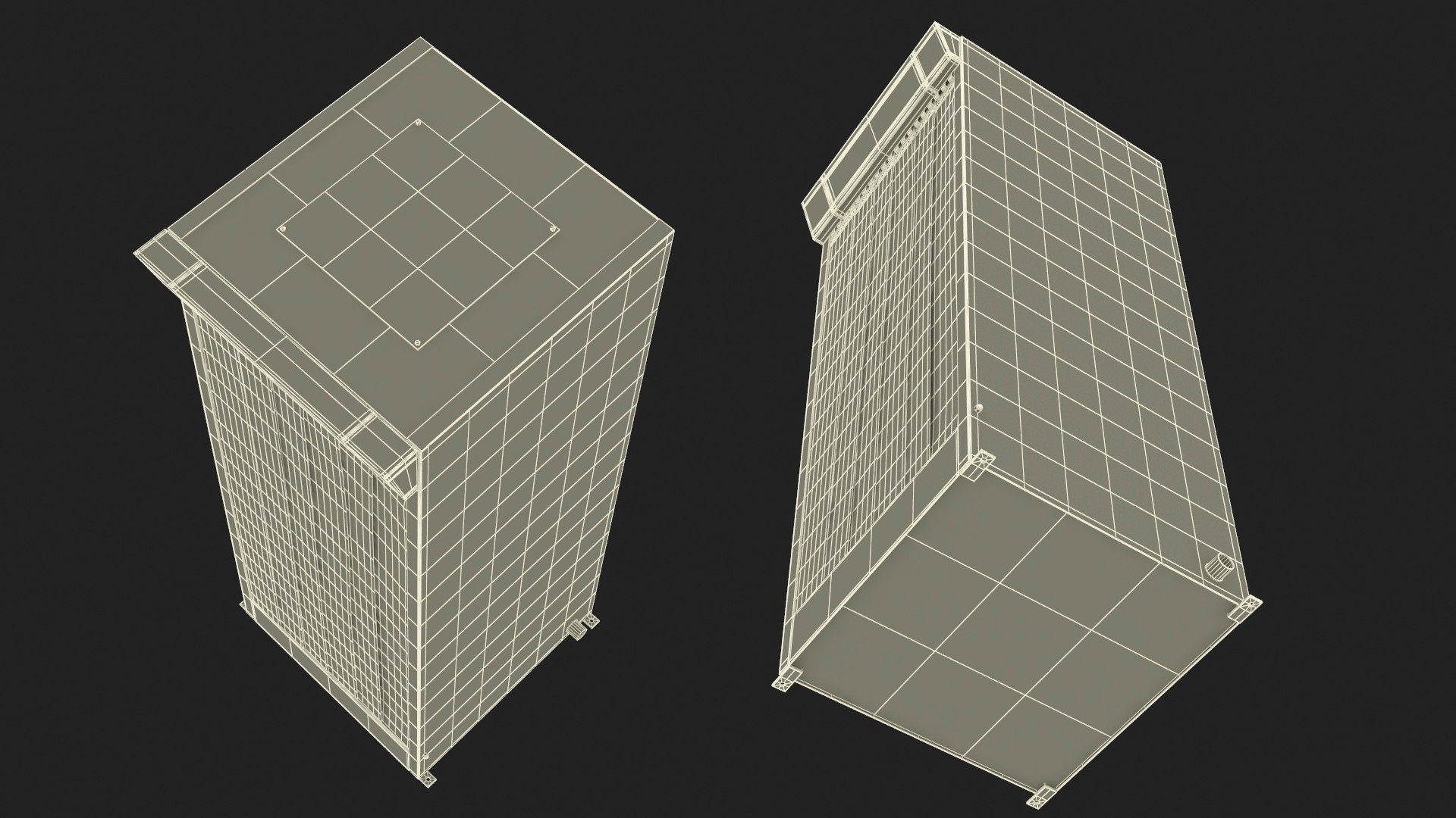 Emergency Shower Cabin 3D Model - TurboSquid 2203982