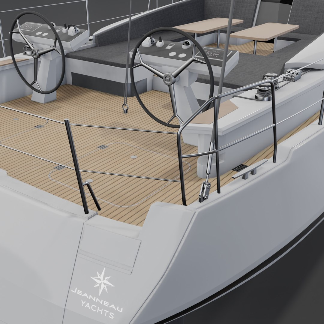 Jeanneau Yachts 65 3D Yacht 3D model - TurboSquid 2173004