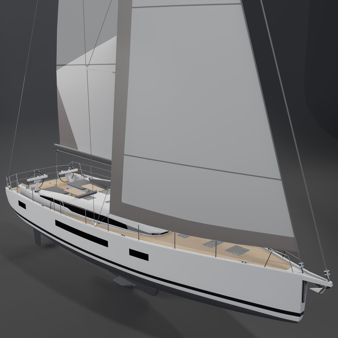 Jeanneau Yachts 65 3D Yacht 3D model - TurboSquid 2173004