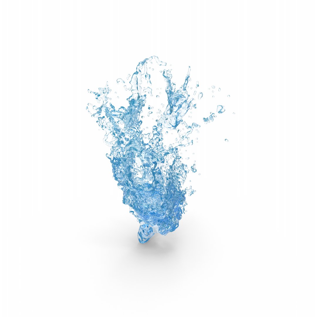 3D Liquid Splash Model - TurboSquid 2251986