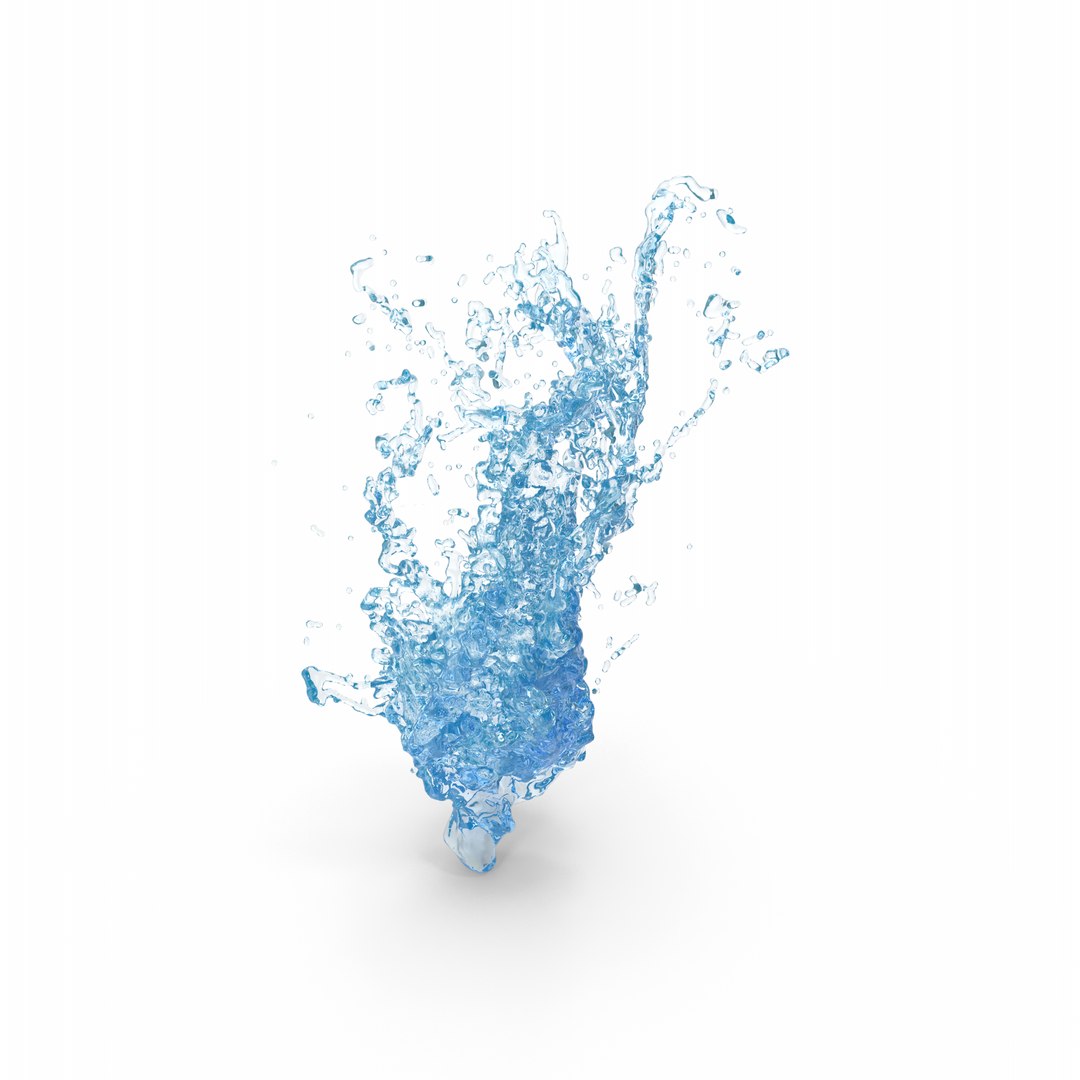3D Liquid Splash Model - TurboSquid 2251986