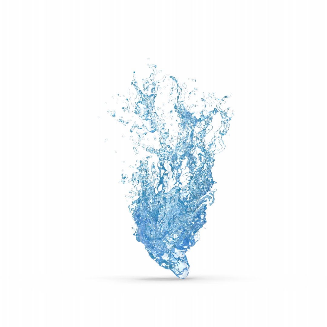 3D Liquid Splash Model - TurboSquid 2251986