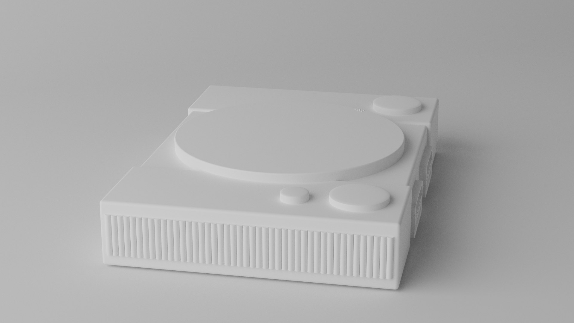 3D Cartoon Sony Playstation Classic Gaming Console 1 Model - TurboSquid ...