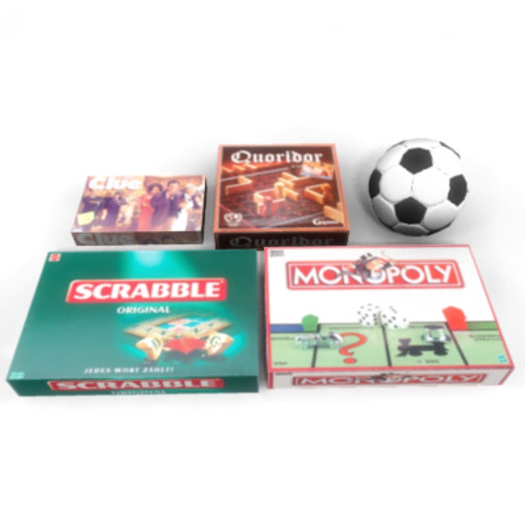 Games Classic Retro 3d Model