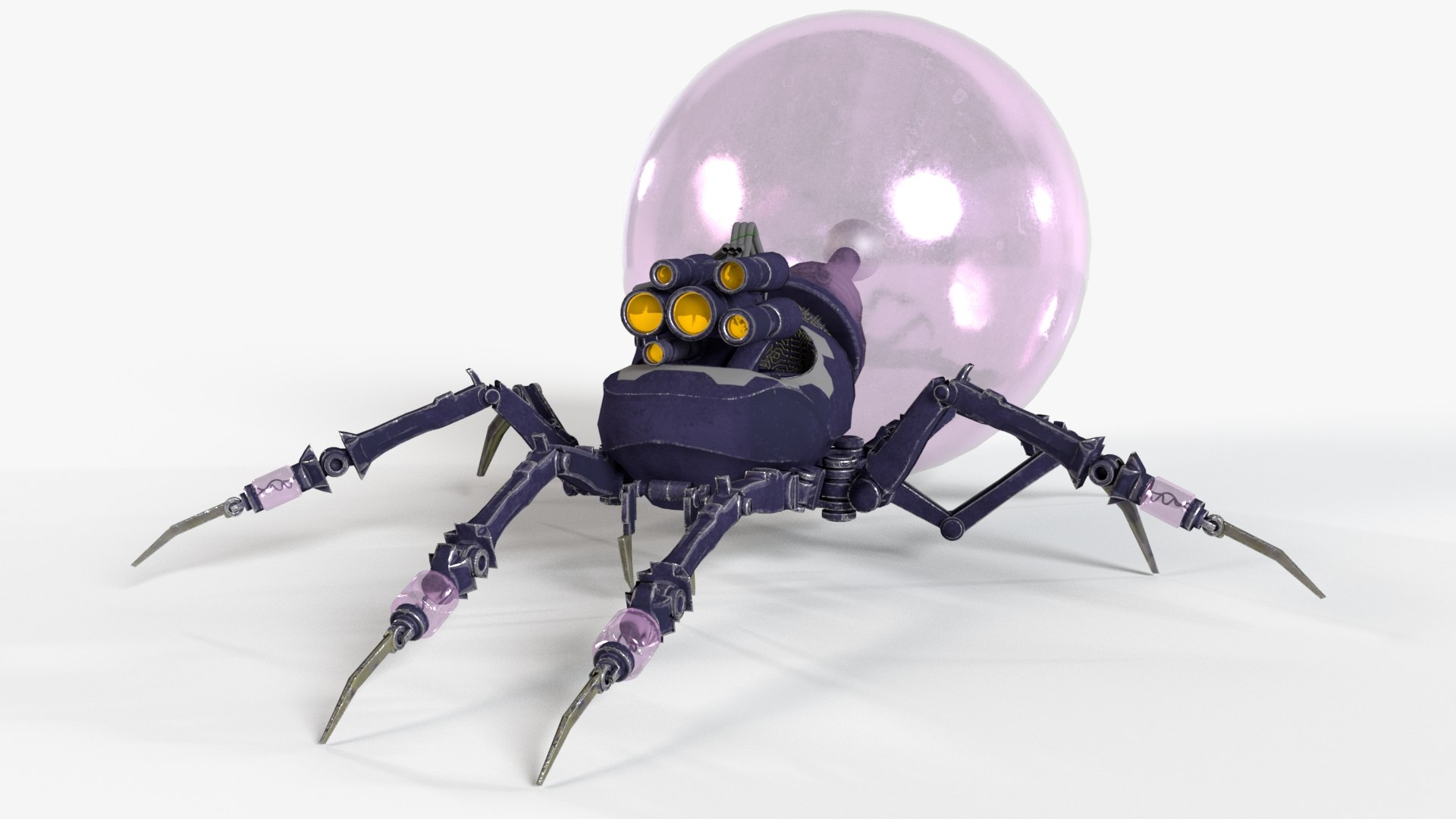 SpiderMex 3D Model - TurboSquid 1821026