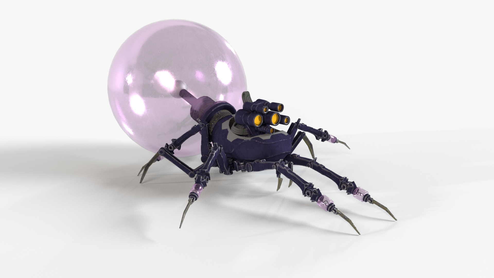 SpiderMex 3D Model - TurboSquid 1821026