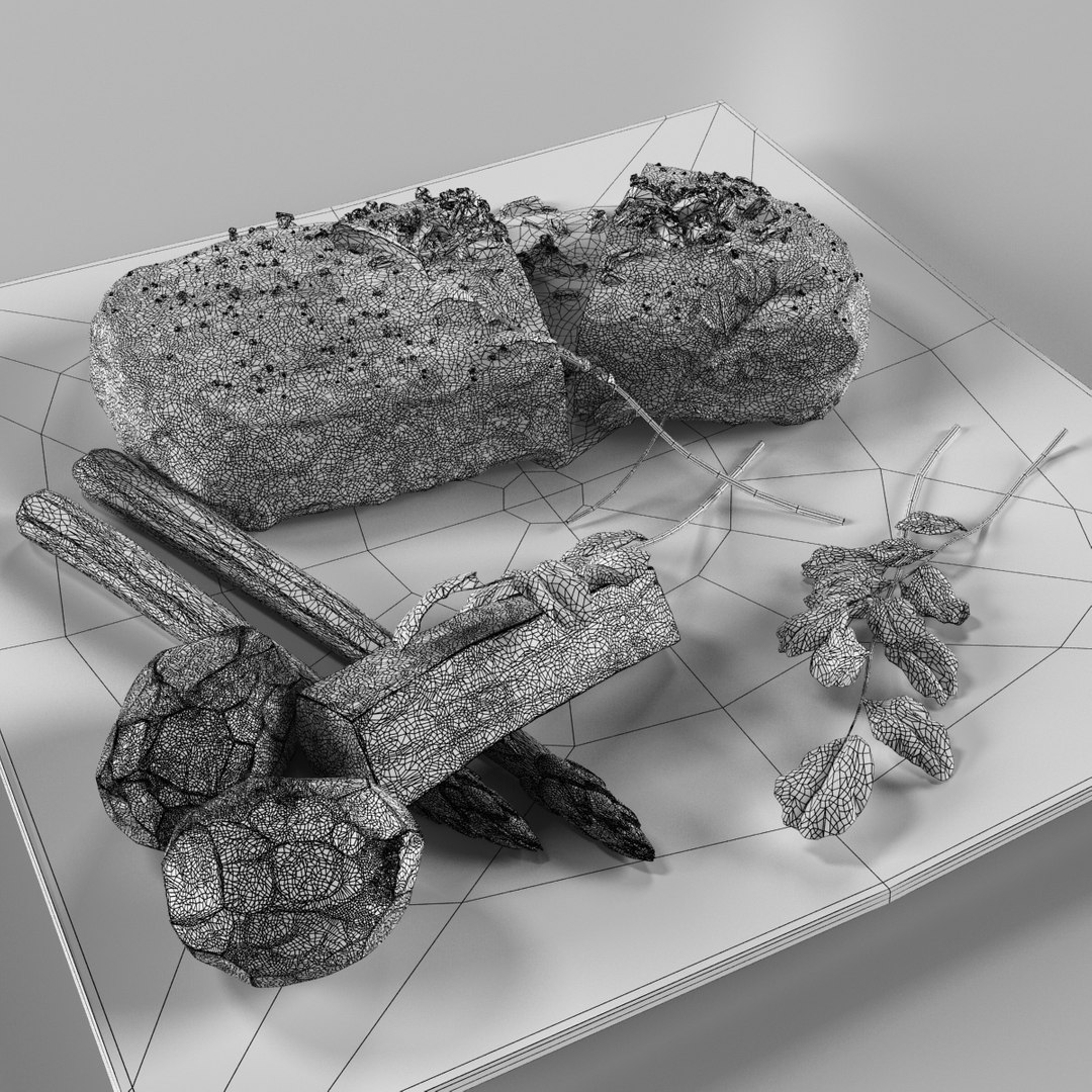 3d model food