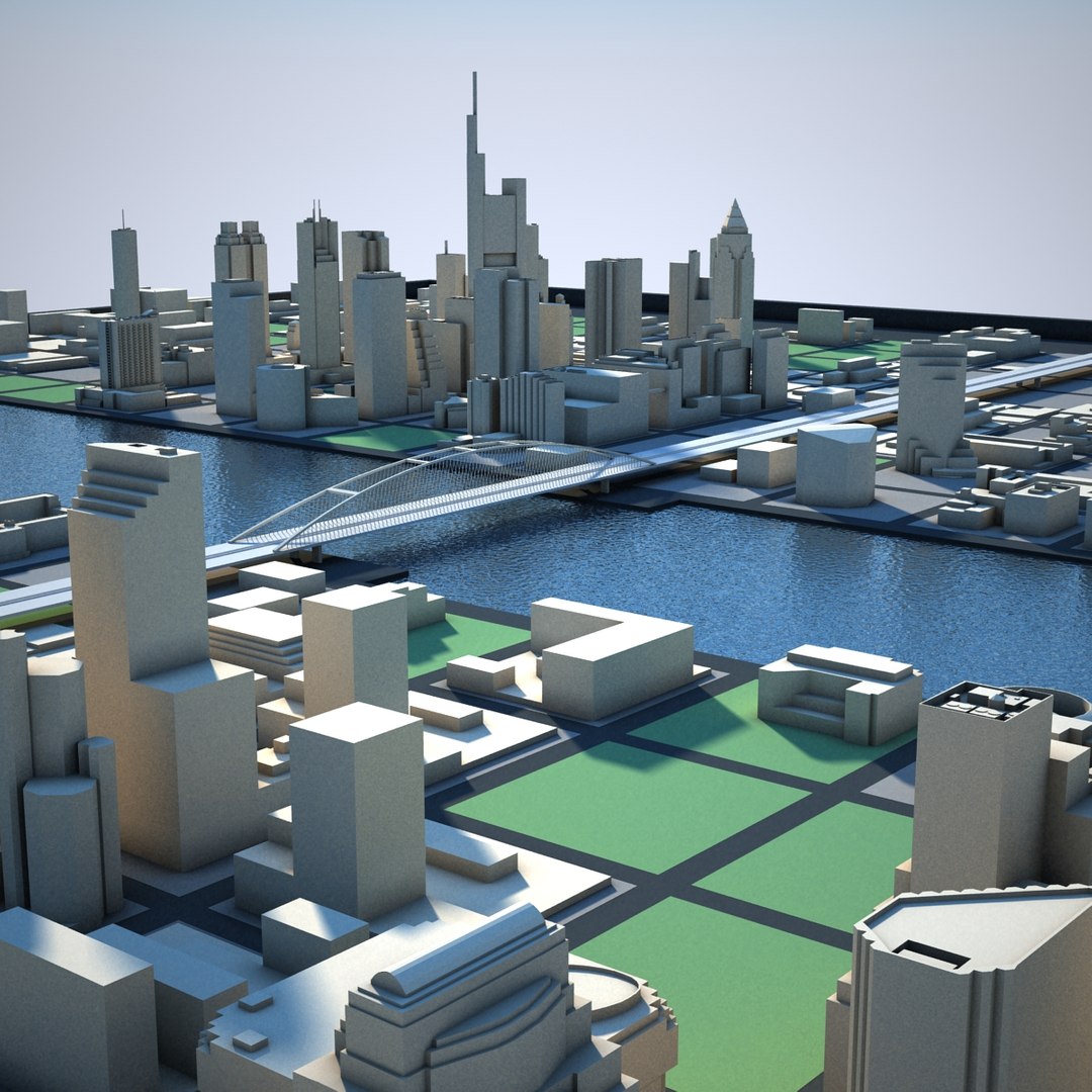 3d River City Model