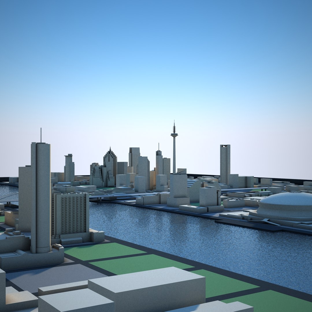 3d River City Model