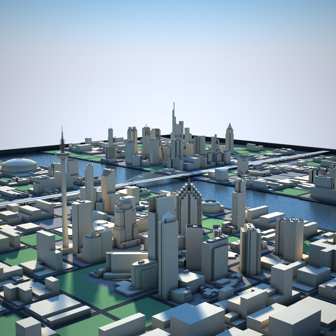 3d River City Model