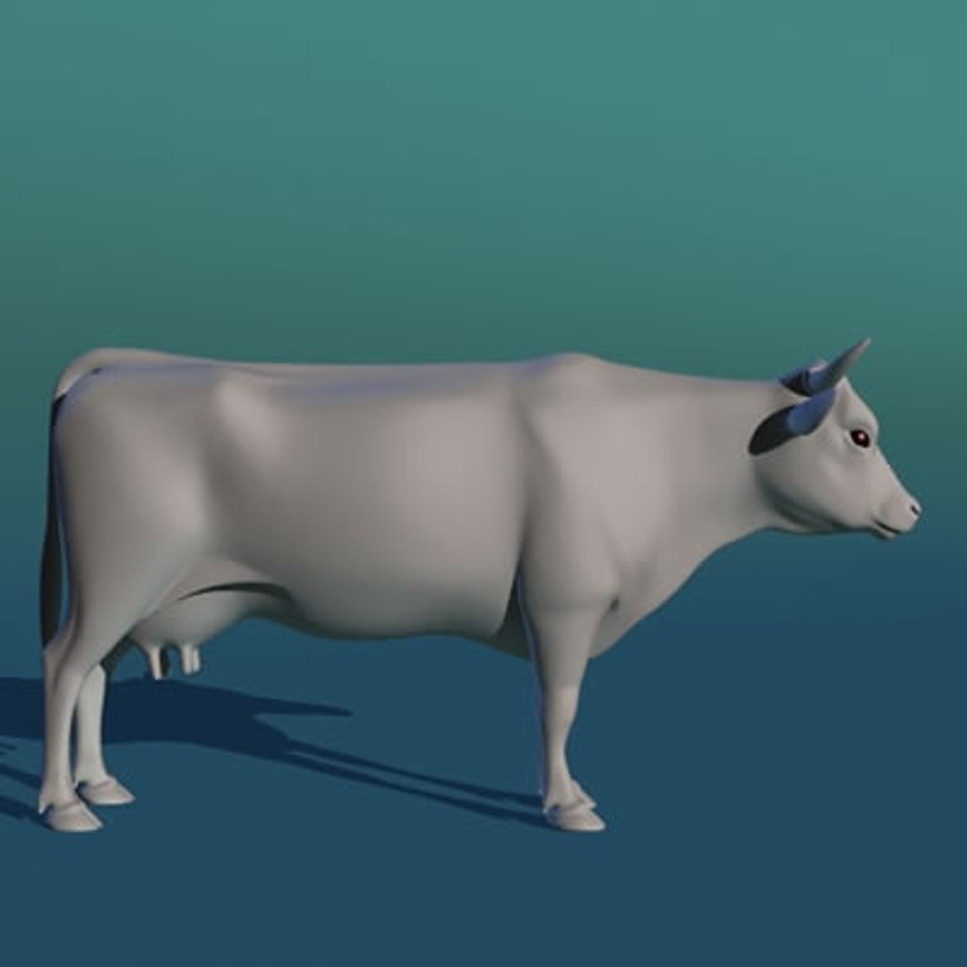 Cow 3d Model