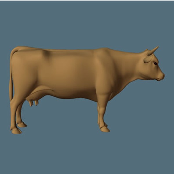 cow 3d model
