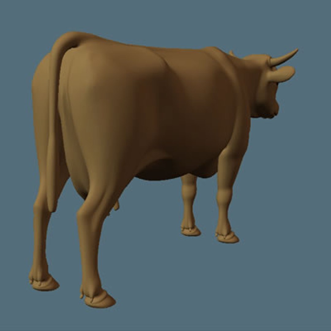 Cow 3d Model