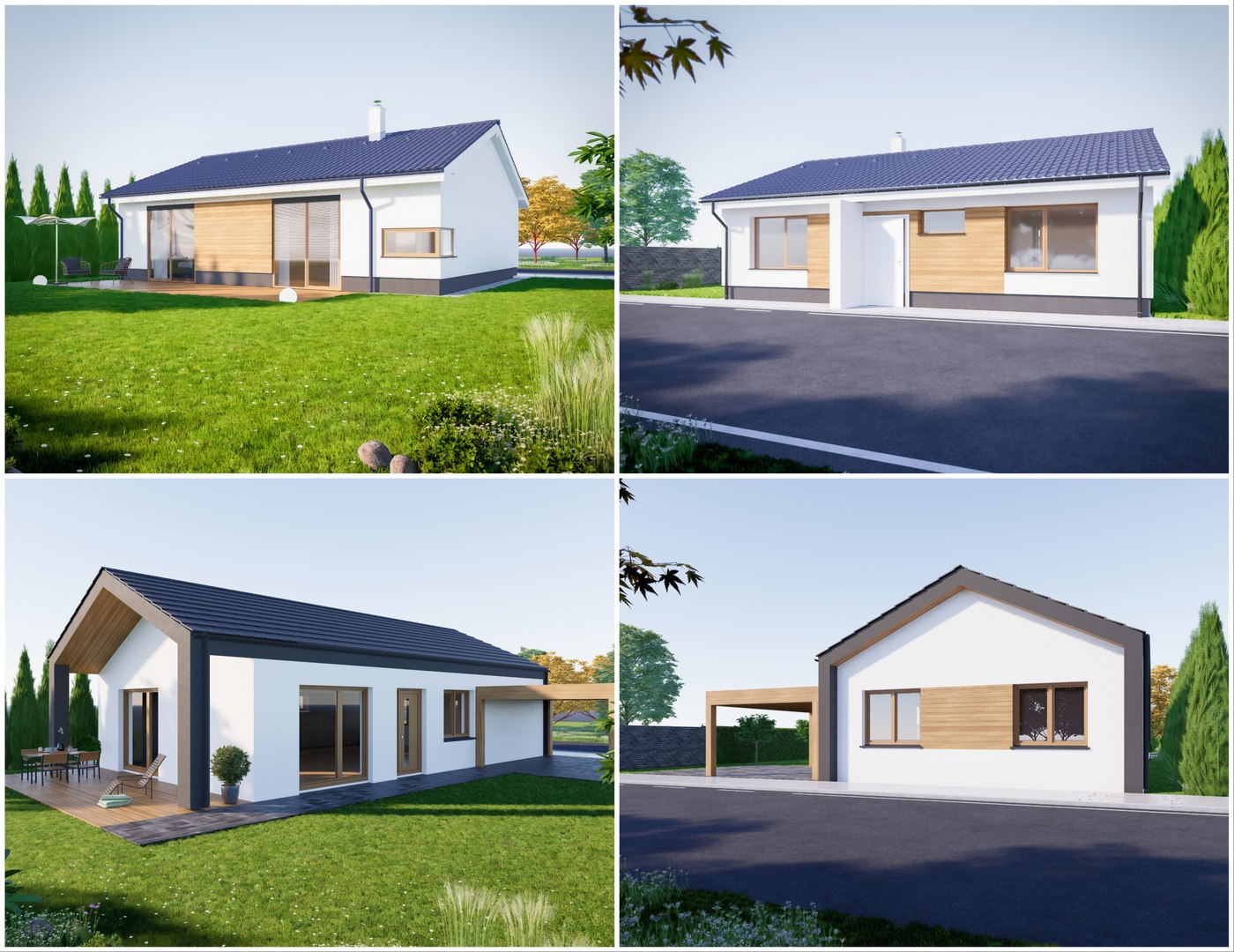 House Pack Of 30 - Created With Revit Family 3D Model - TurboSquid 2295536