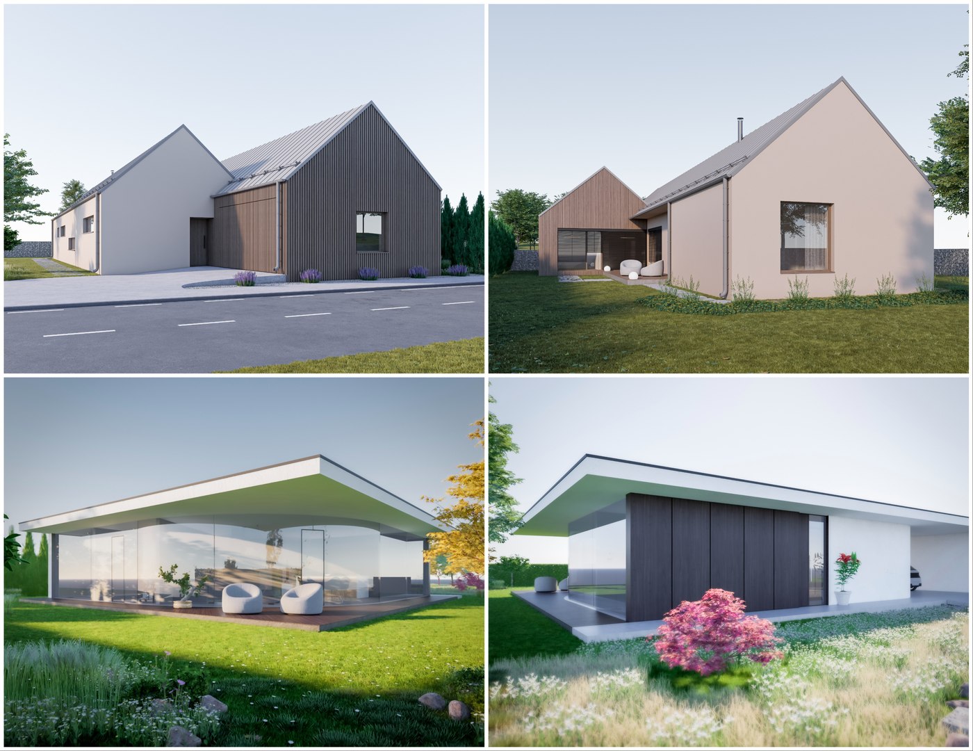 House Pack Of 30 - Created With Revit Family 3D Model - TurboSquid 2295536