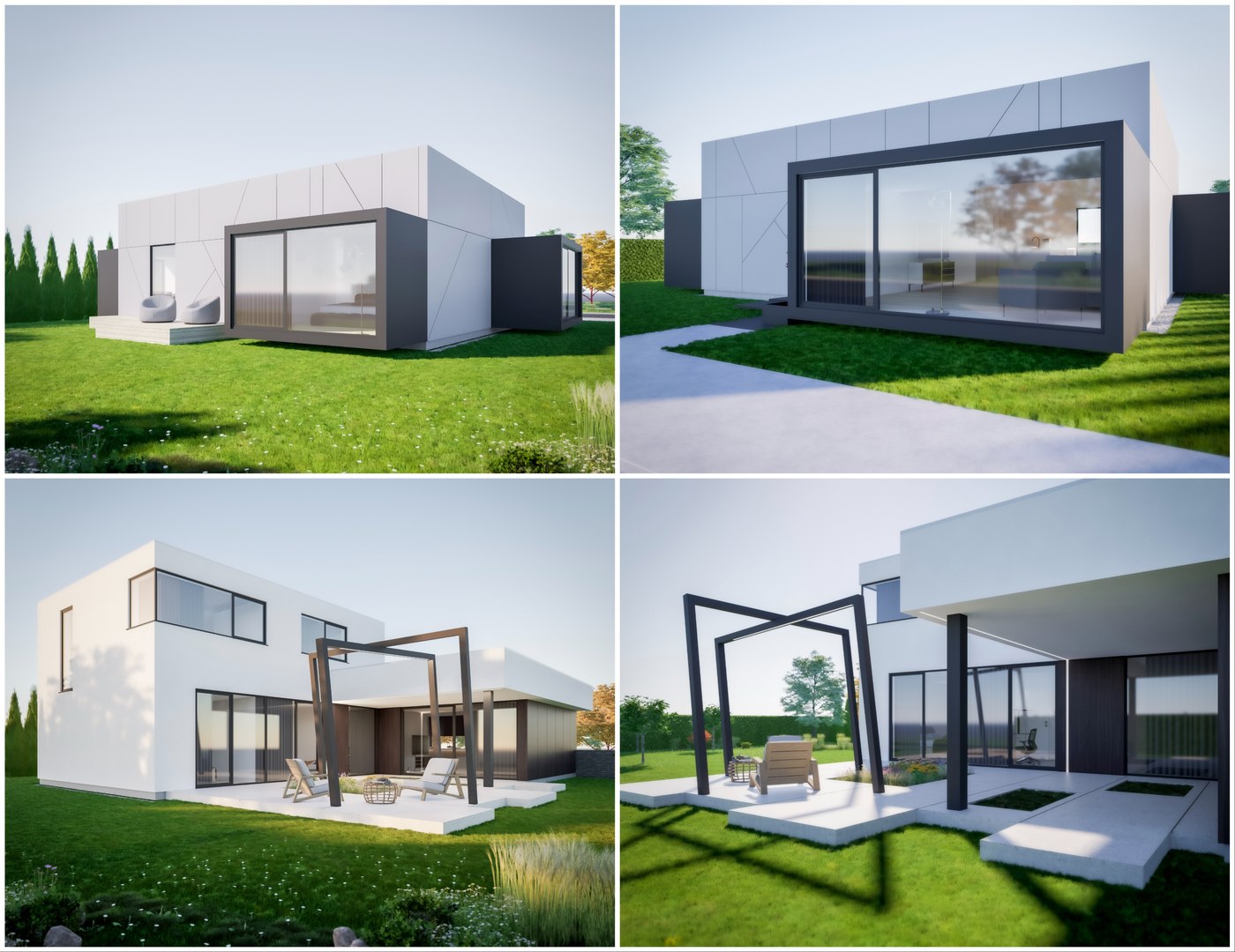 House Pack Of 30 - Created With Revit Family 3D Model - TurboSquid 2295536