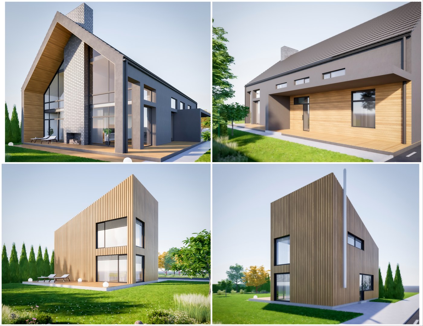 House Pack Of 30 - Created With Revit Family 3D Model - TurboSquid 2295536