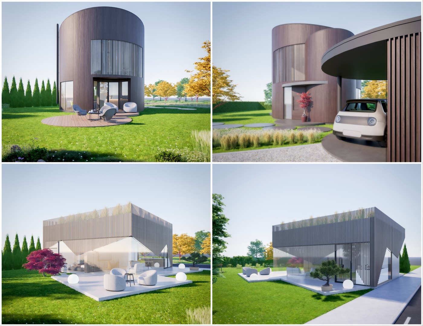 House Pack Of 30 - Created With Revit Family 3D Model - TurboSquid 2295536