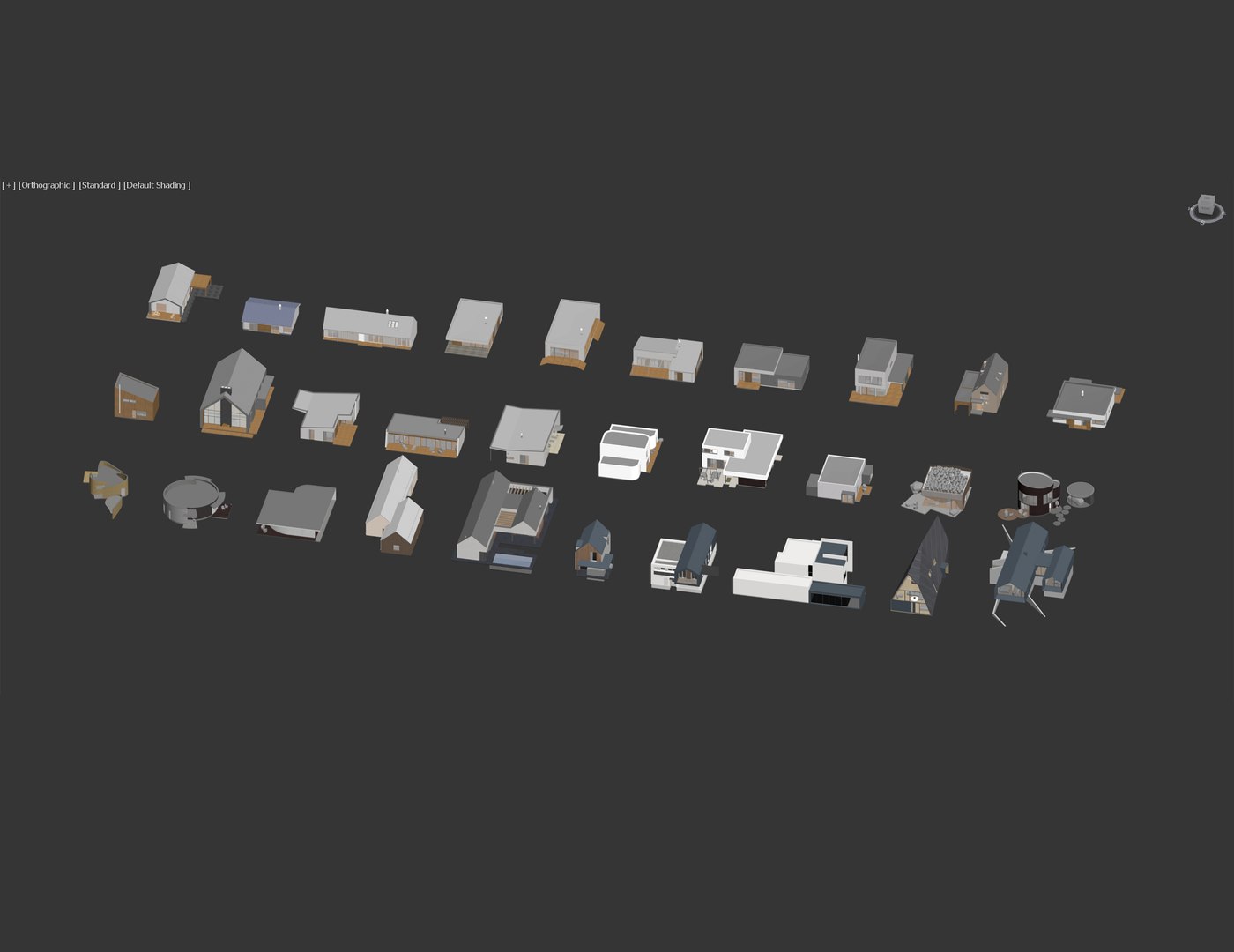 House Pack Of 30 - Created With Revit Family 3D Model - TurboSquid 2295536