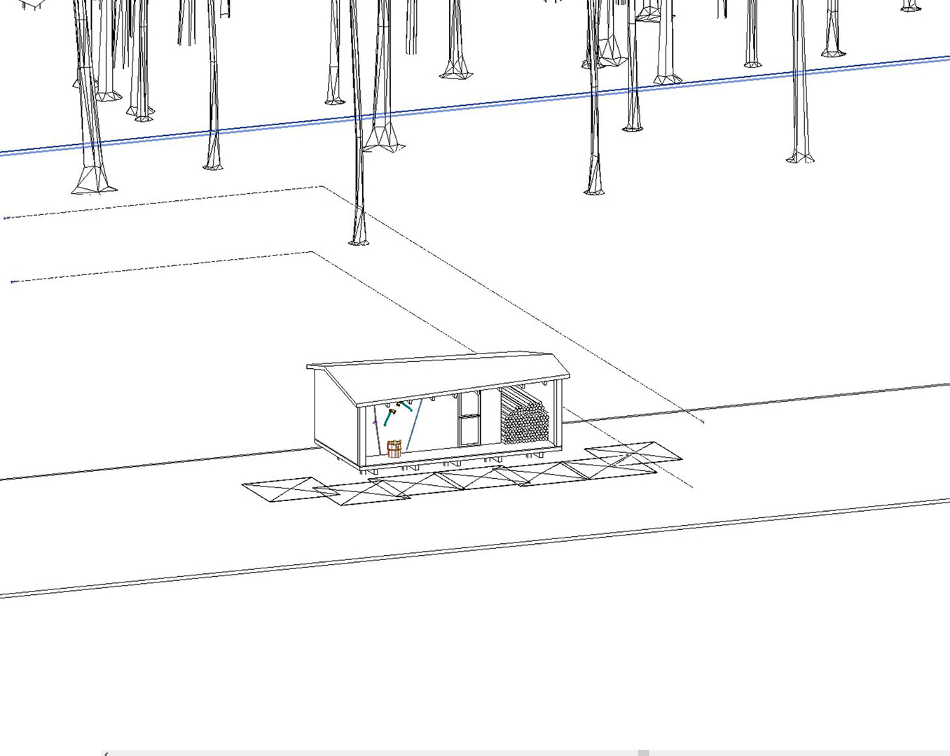 modelo 3d Cabaña de madera gratis - TurboSquid 1782618