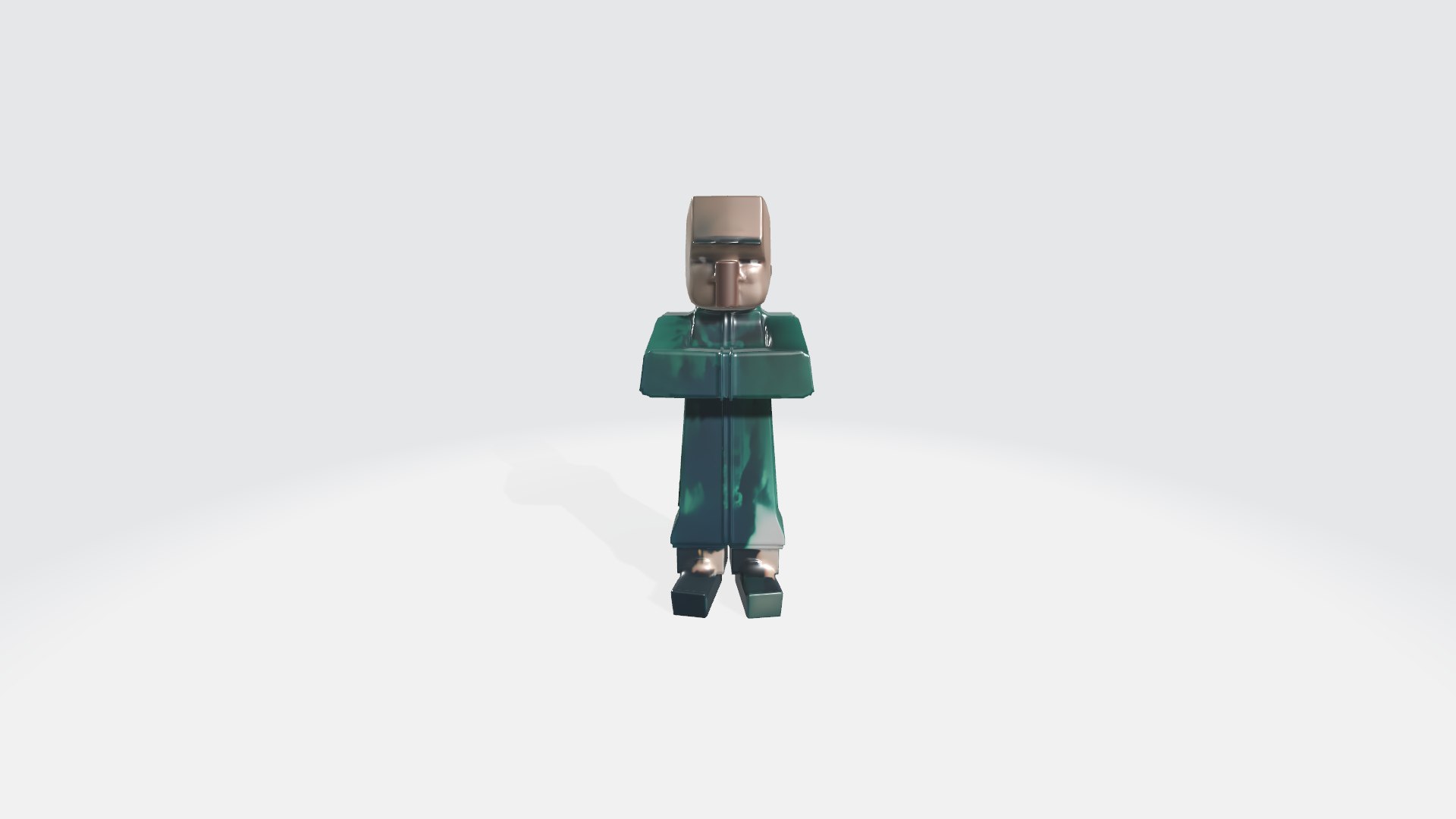 This Is A Minecraft Villager Rig For 3D Printing 3D Model - TurboSquid ...