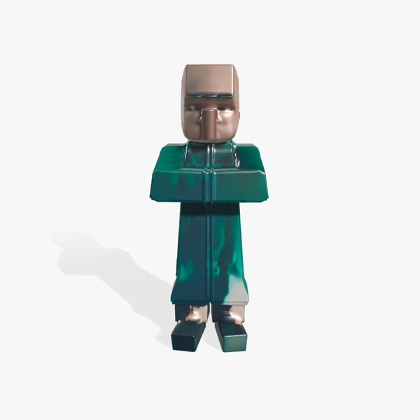 3D модель Это Minecraft Villager Rig для 3D-печати. - TurboSquid 2388154