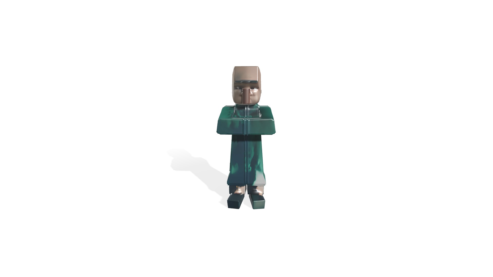 This Is A Minecraft Villager Rig For 3D Printing 3D Model - TurboSquid ...