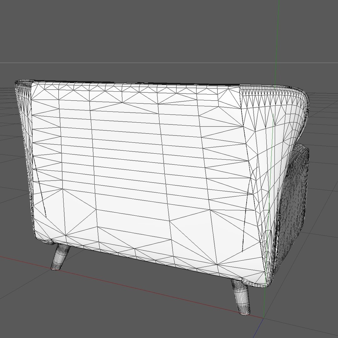 3D Comfy Chair Model - TurboSquid 1170270