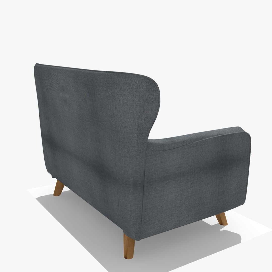 3D Comfy Chair Model - TurboSquid 1170270