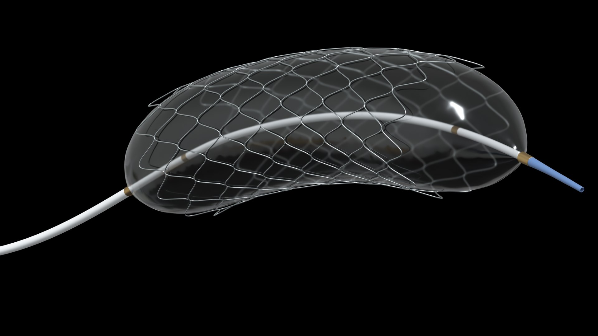 3D medical balloon-expandable stent - TurboSquid 1701176