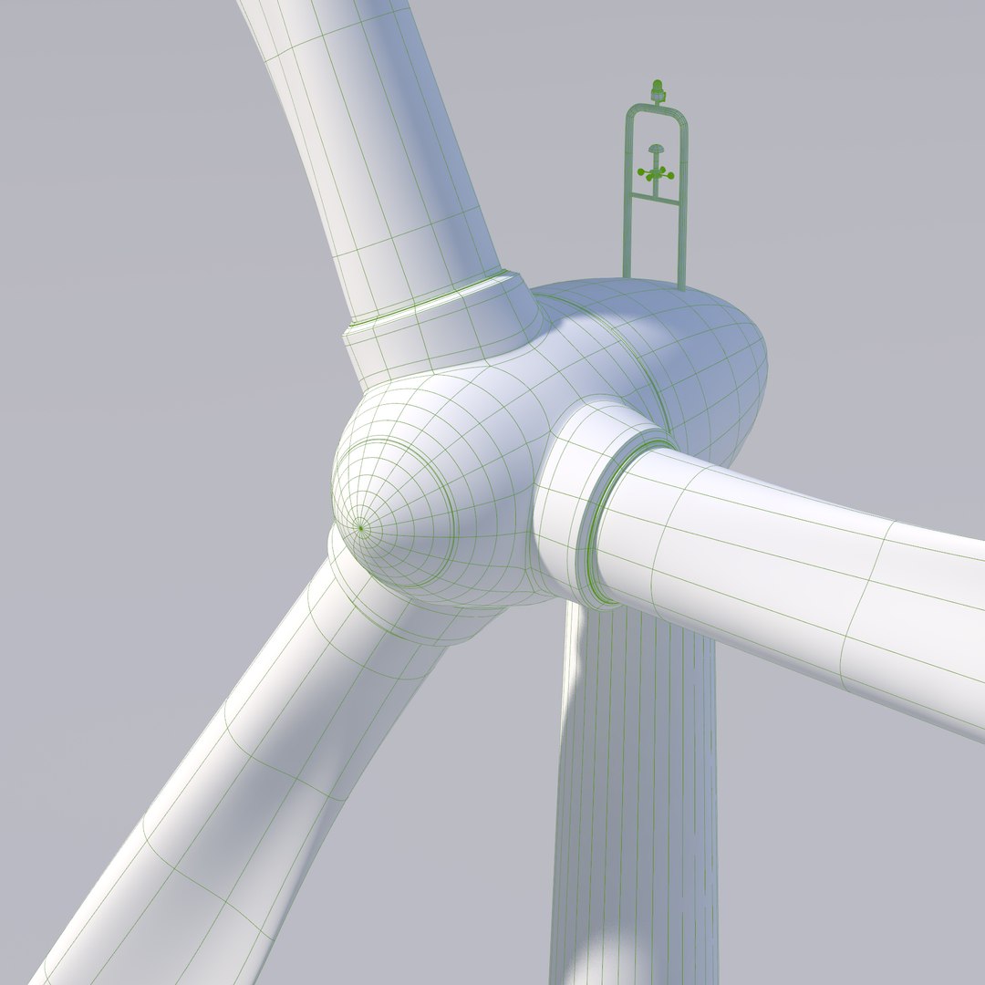 3d Model Wind Turbine