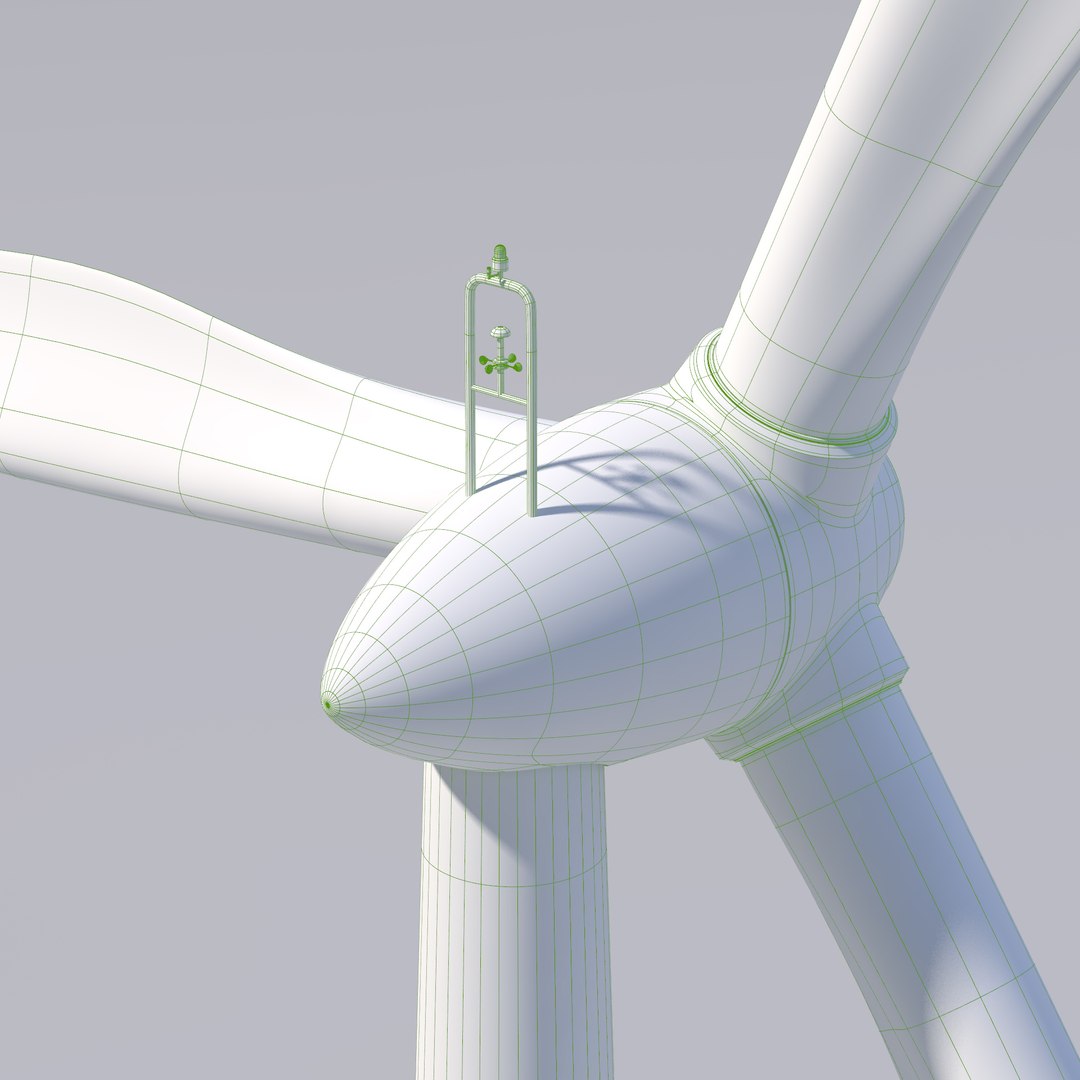 3d Model Wind Turbine