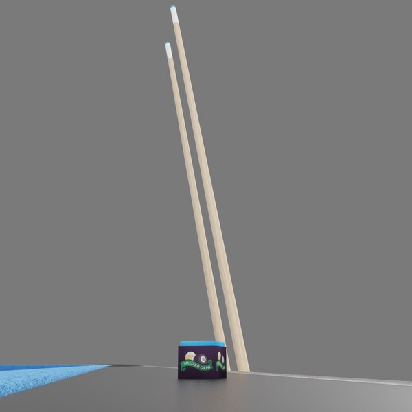 Pool cue 3D model - TurboSquid 1419358
