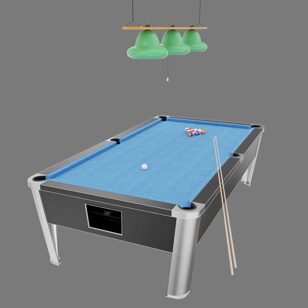 Pool cue 3D model - TurboSquid 1419358