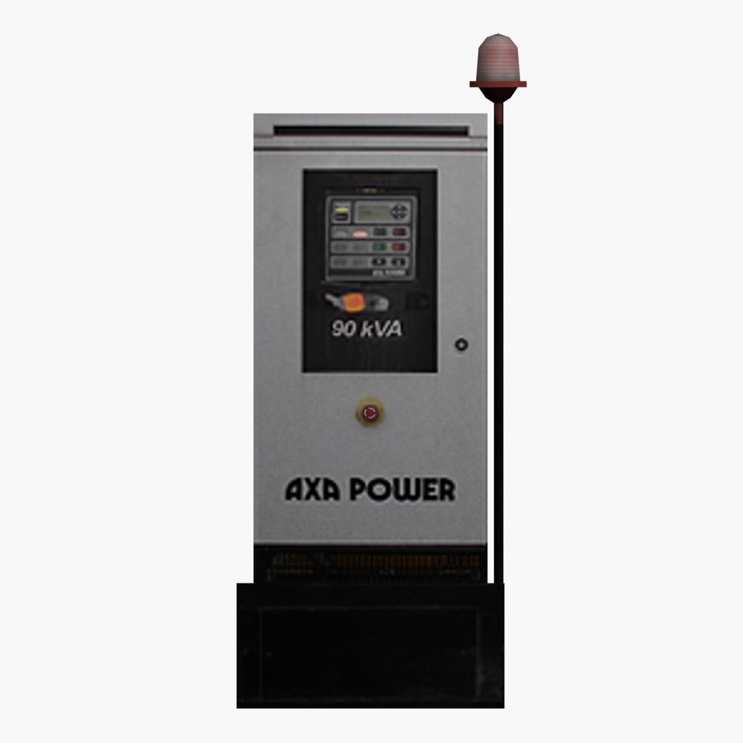 3d 3ds Airport Ground Power Unit