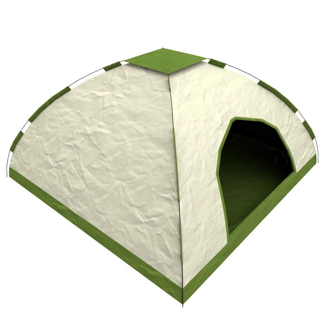 Tent Asset Ready 3d Model