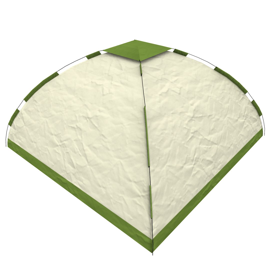 Tent Asset Ready 3d Model