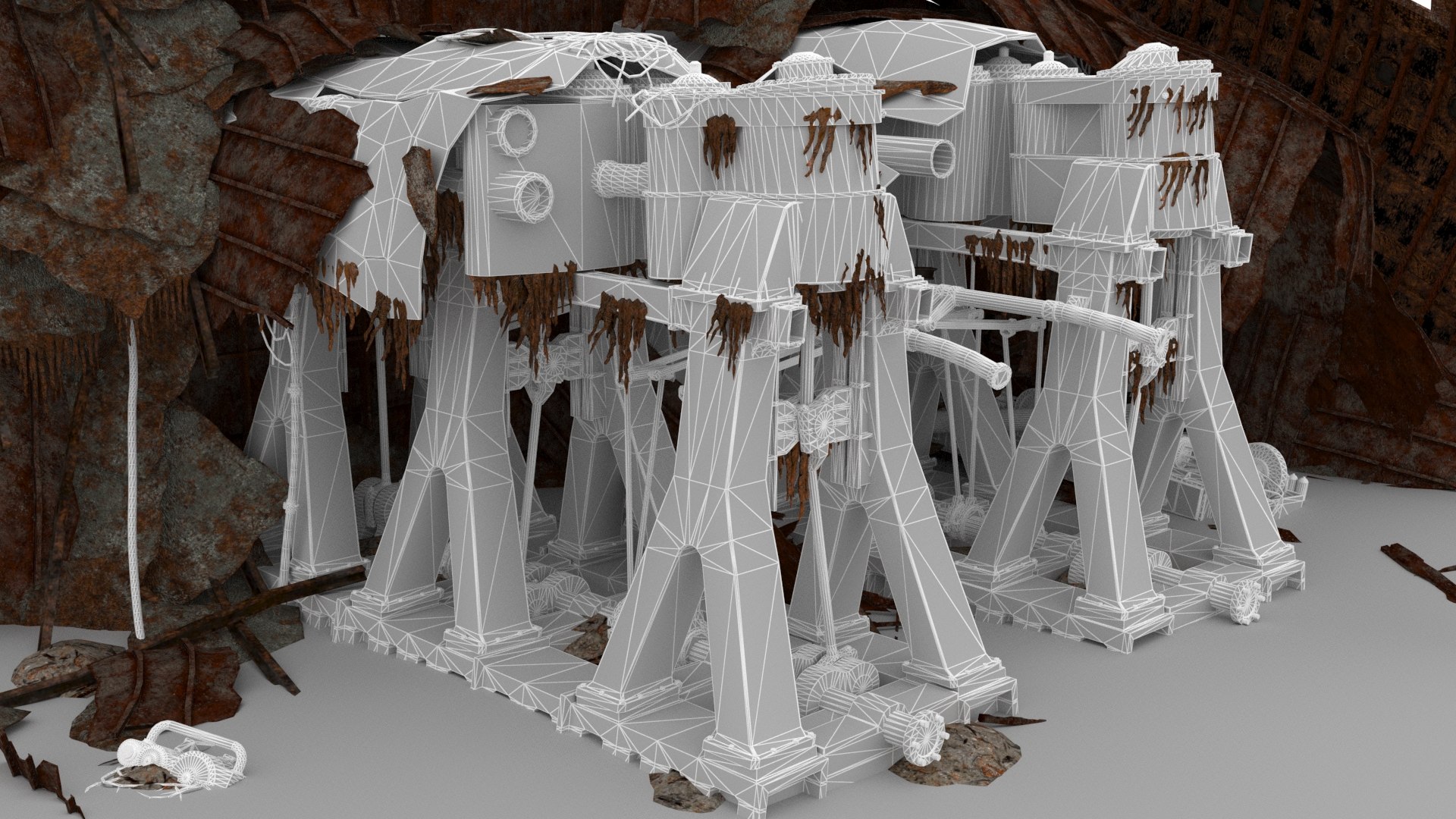 Titanic Stern Low-poly 3D Model - TurboSquid 1733702