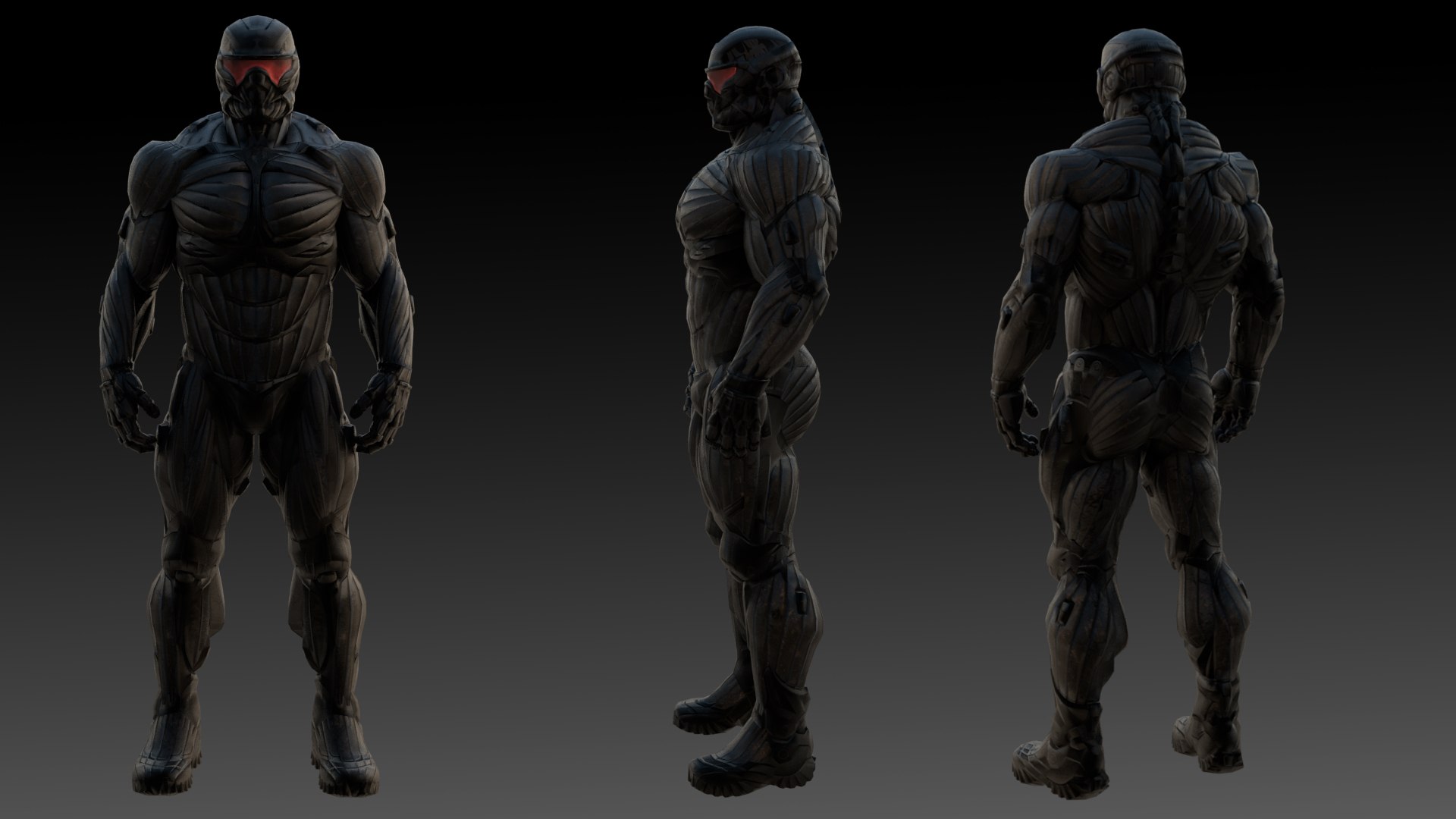 Crysis Nanosuit 3D Model High-Quality Rigged 3D Model - TurboSquid 2367585