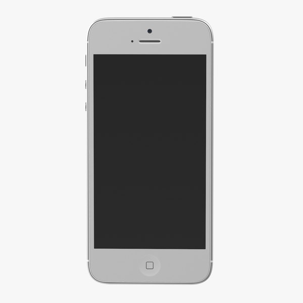 3d model apple iphone 5